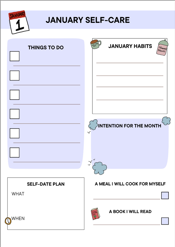 January Self-Care – Pumpkin Productivity